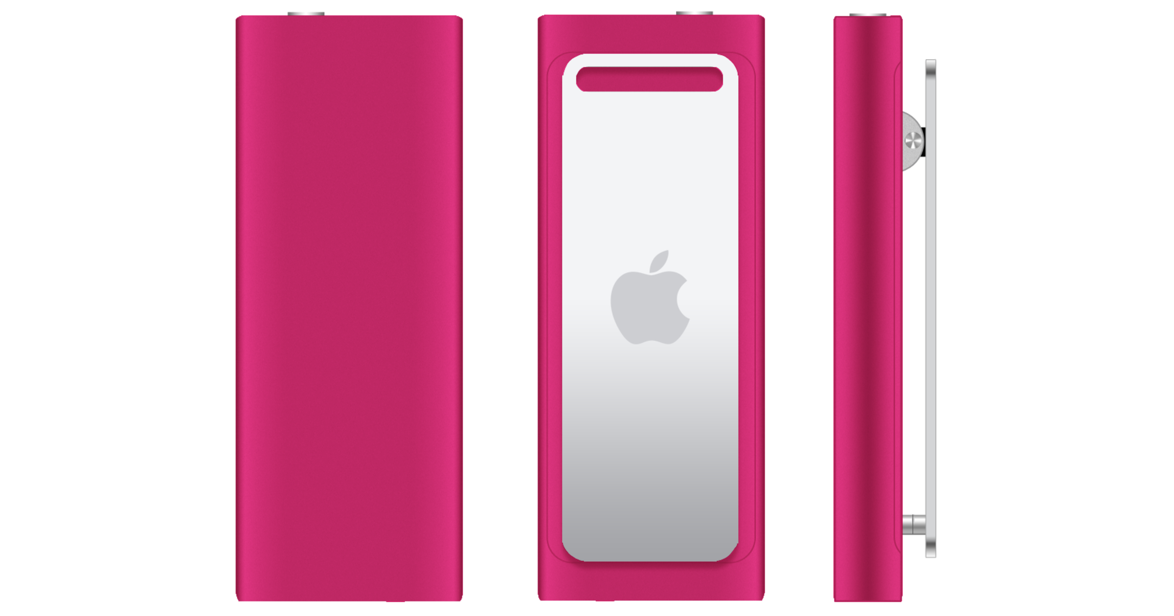 Apple iPod Shuffle 3rd Generation 2GB Pink – Apple, Tech