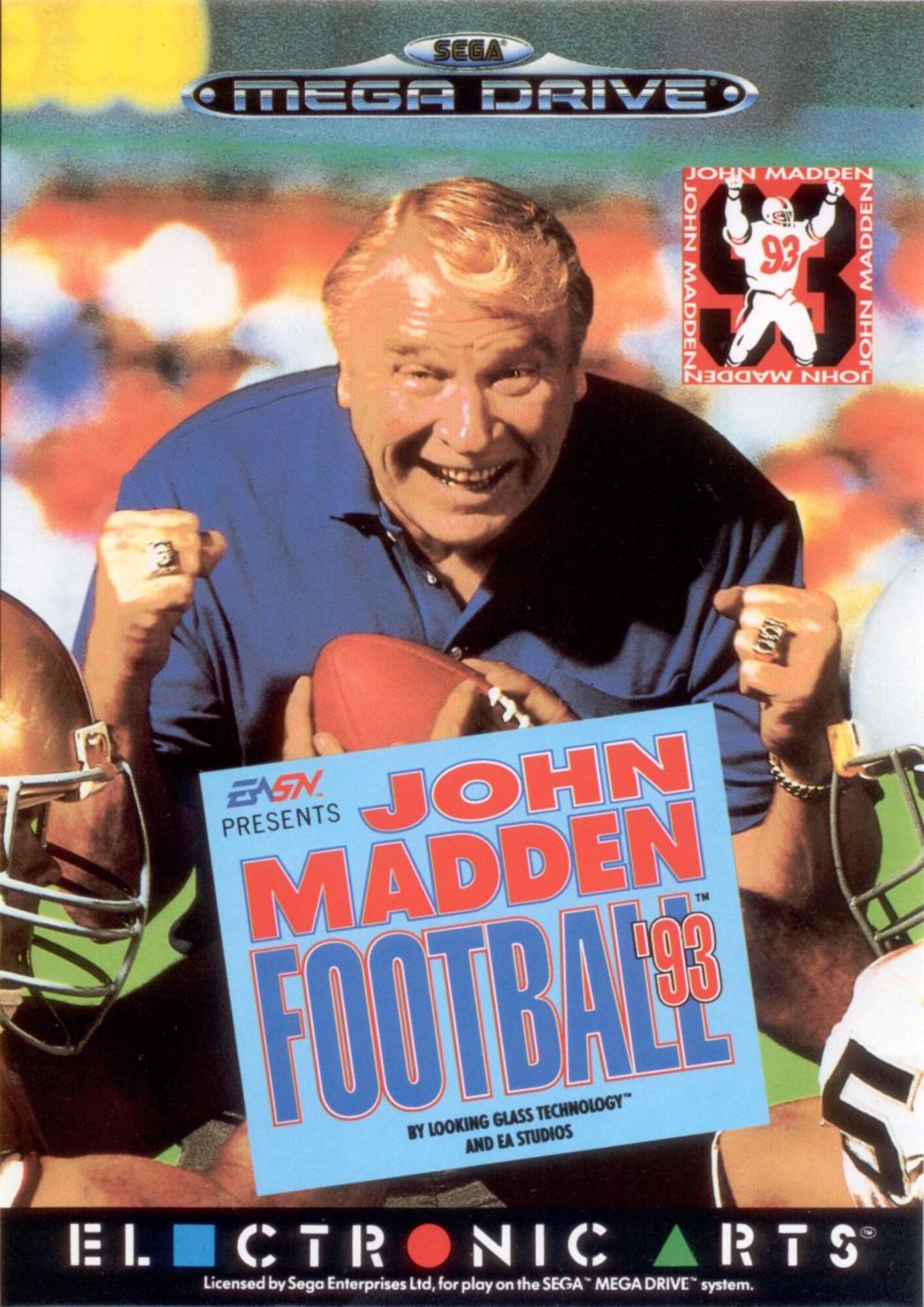 John Madden 93:NFL Sports Talk – Sega Megadrive