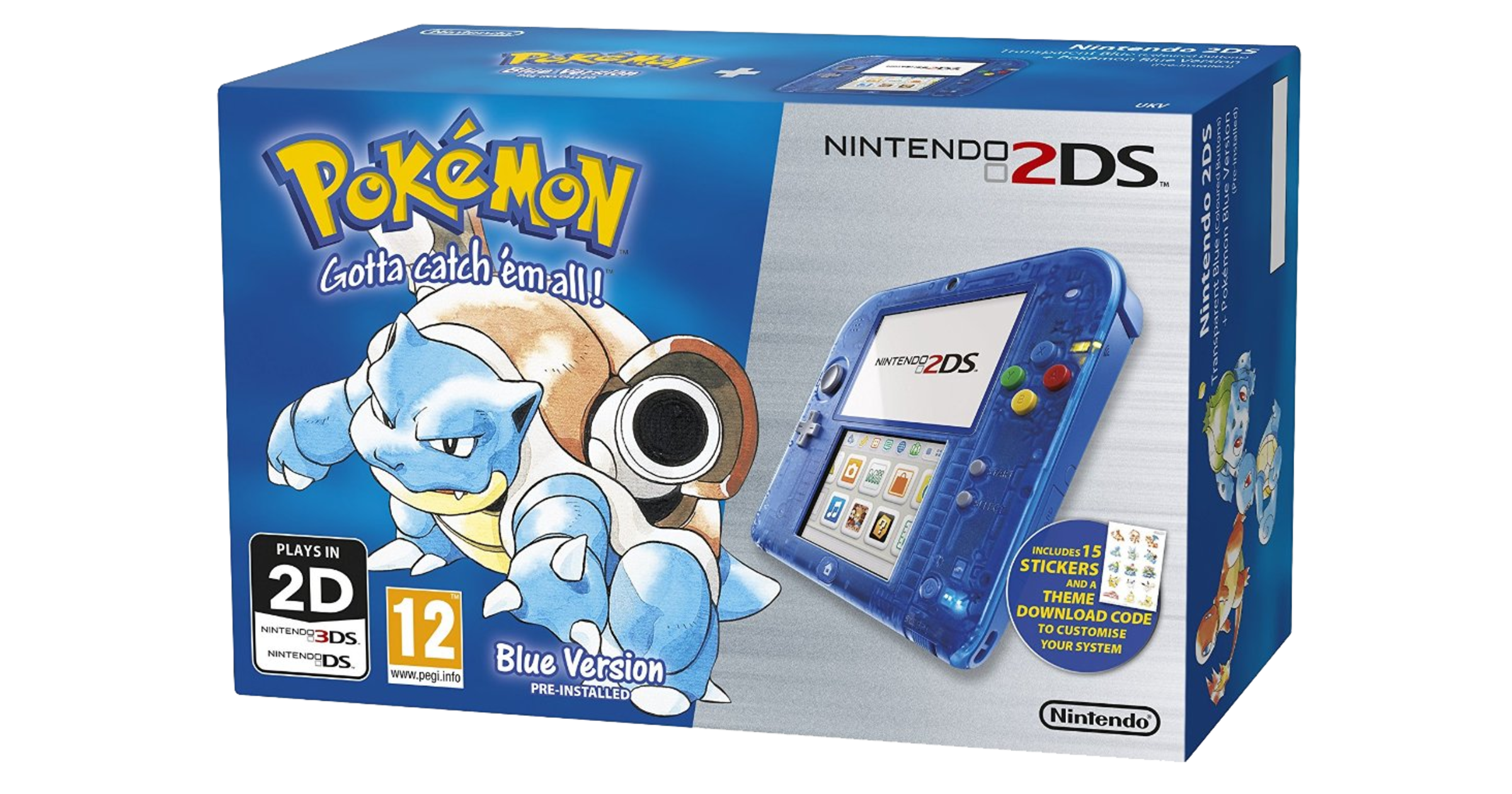 Nintendo 2ds Blue