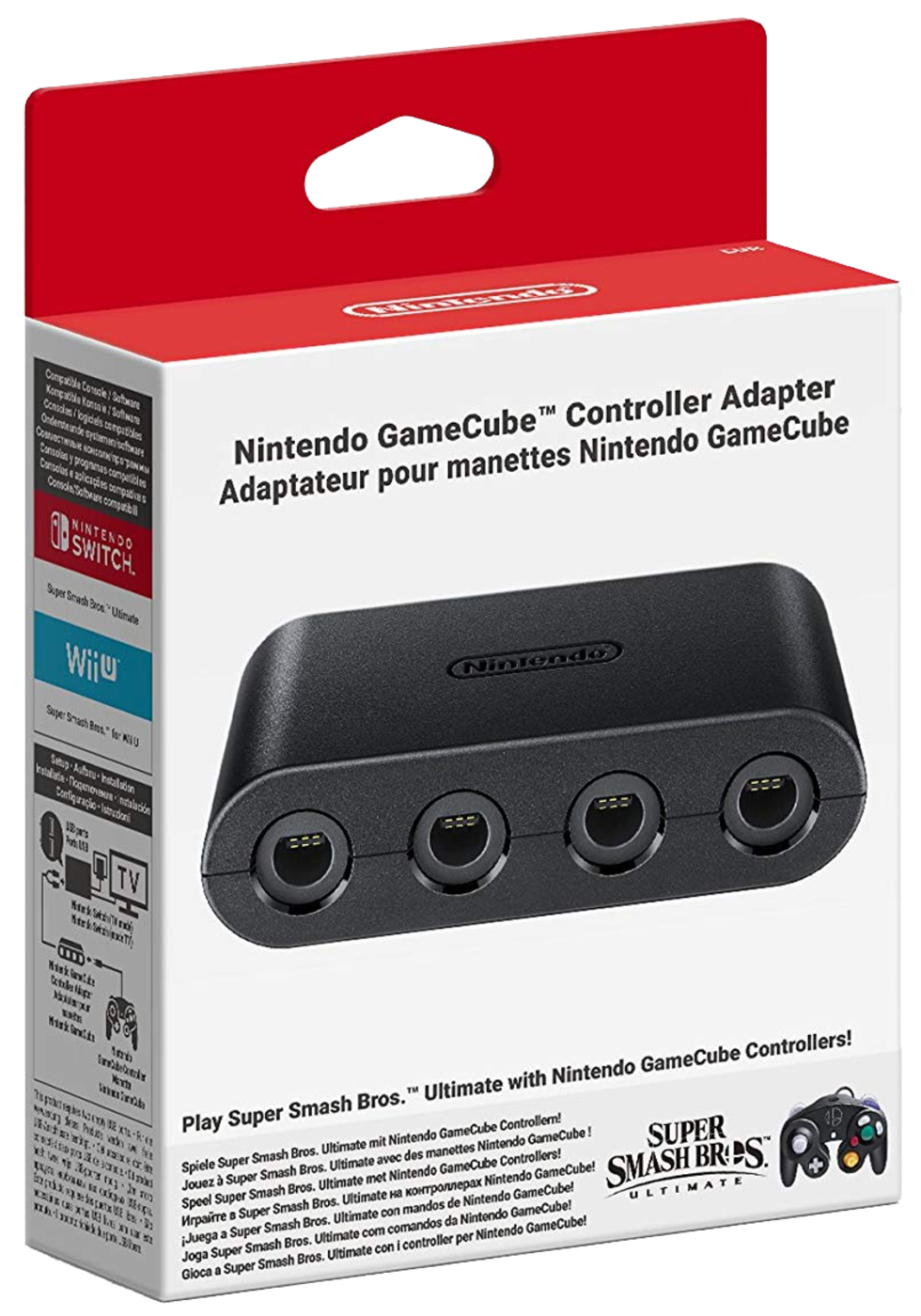 Official GameCube Controller Adaptor for Switch – Nintendo