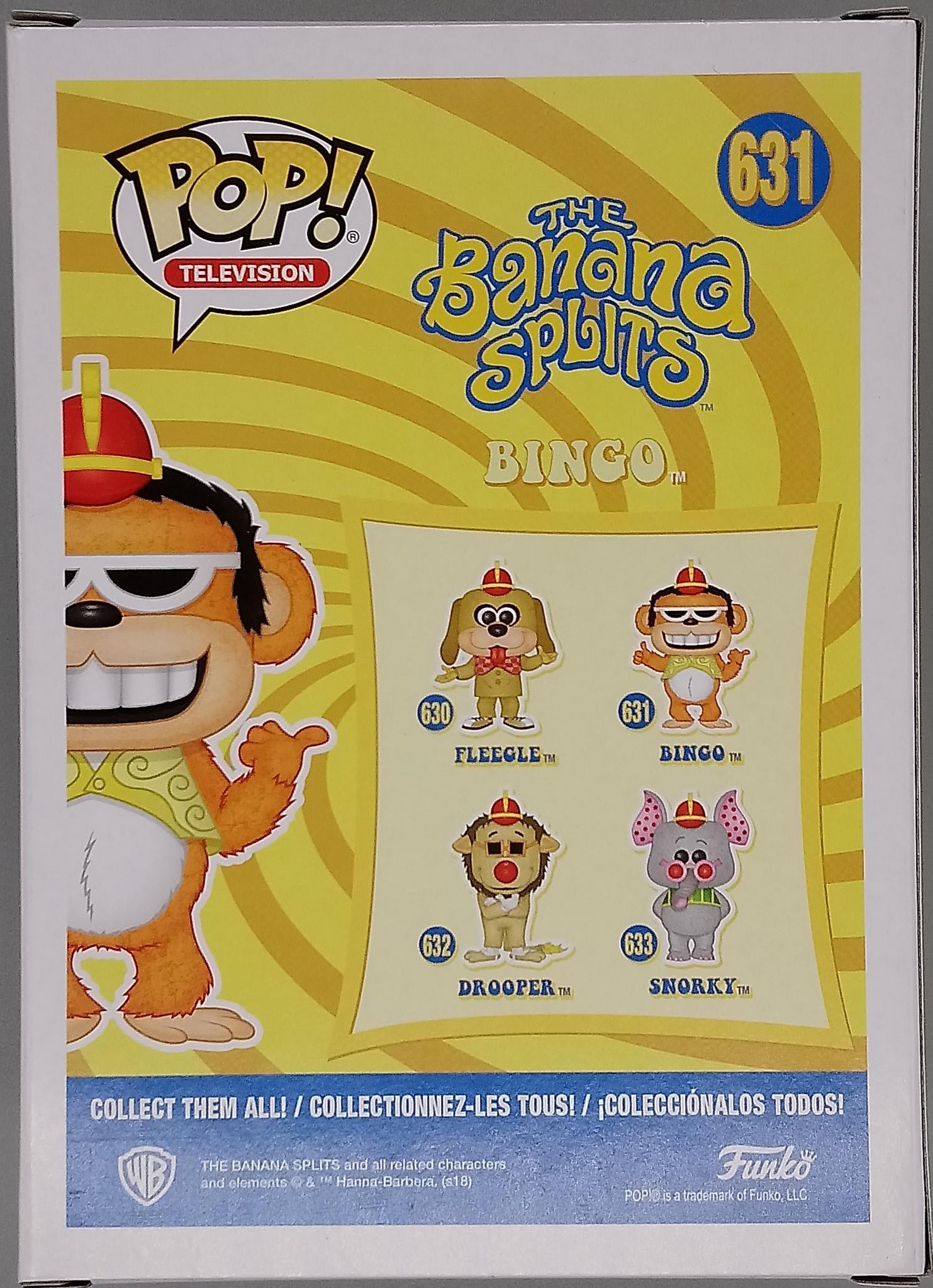 The Banana Splits Bingo